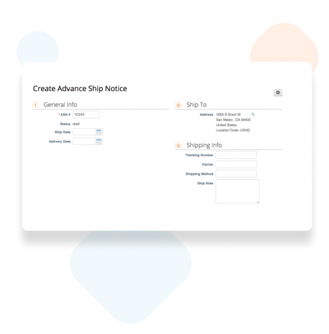 Advance Ship Notices and Real time Shipment Tracking | Coupa Suppliers