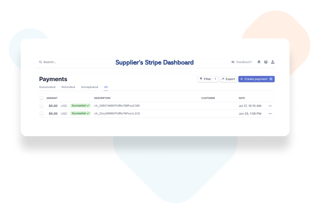 Stripe Virtual Card Payments | Coupa Suppliers